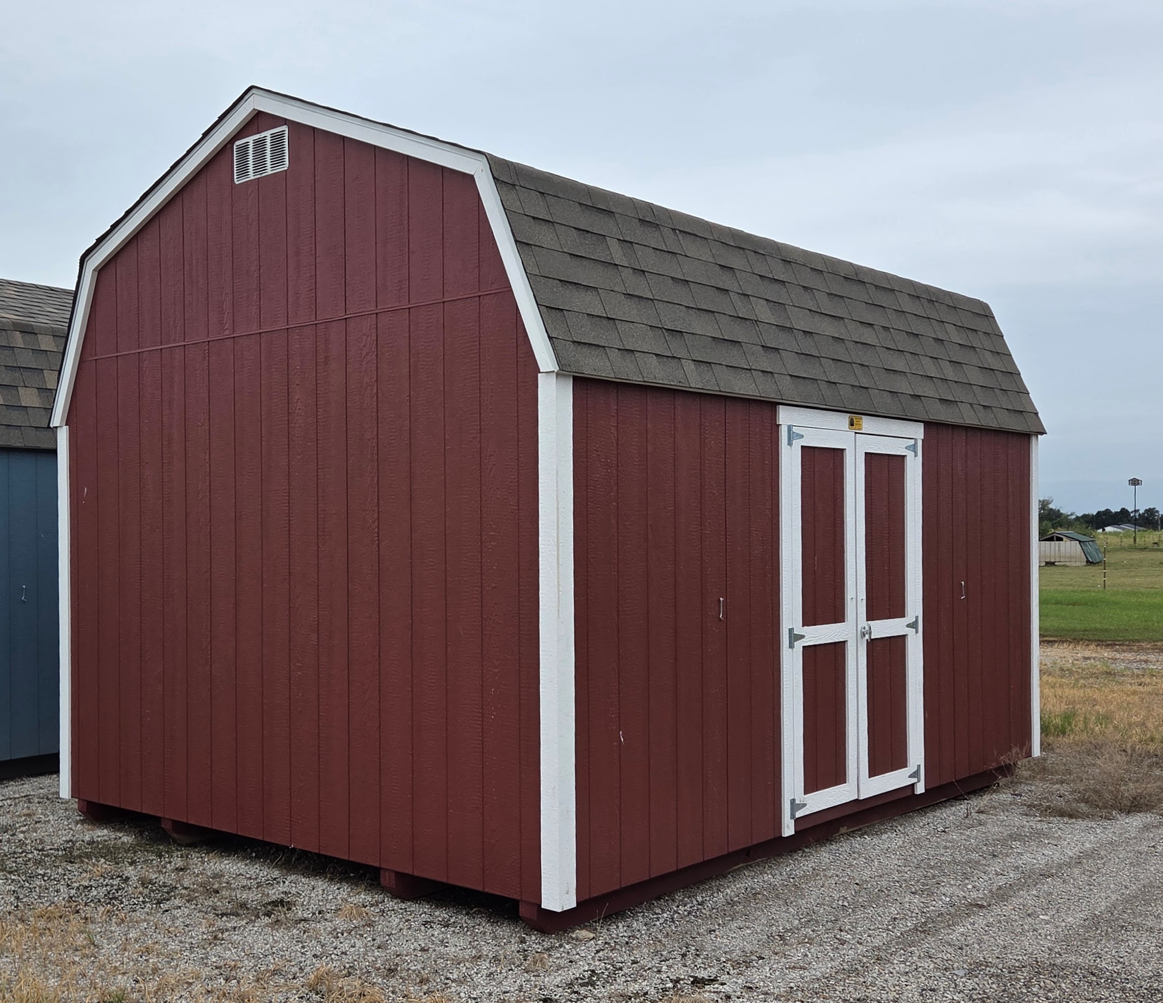 Better Built Barns of Oklahoma › 12X16 LOFTED BARN